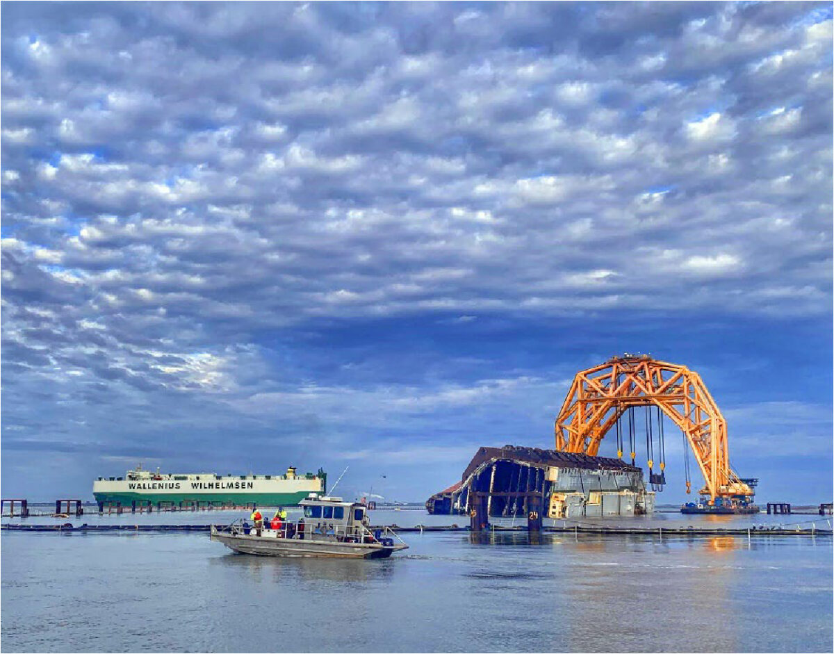 Recovering The Capsized Golden Ray | Shelton Services, Inc.